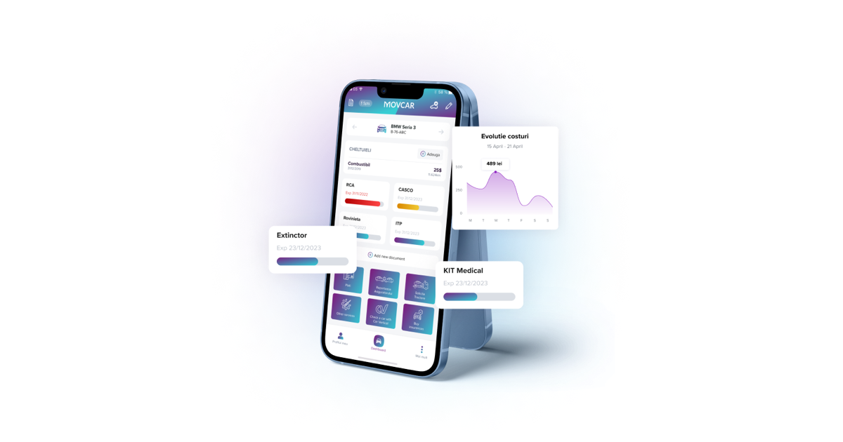 MOVCAR: Mobile App